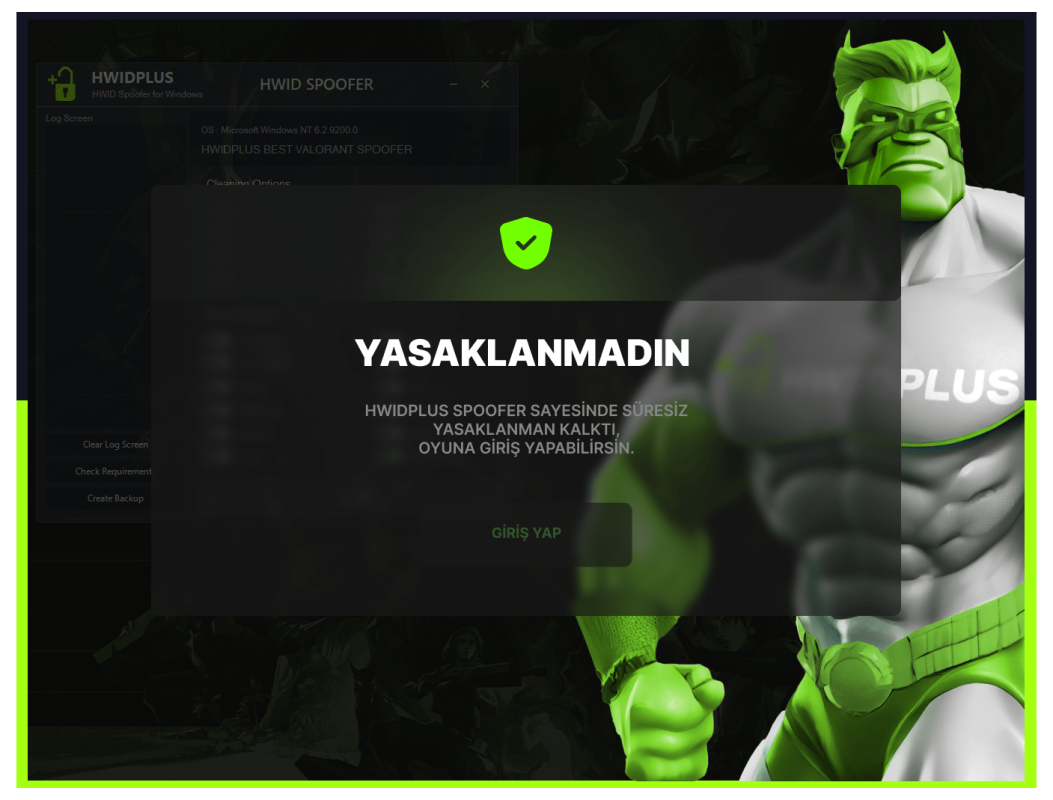 HWID Spoofer Satın Al | HwidPlus | Türkiye'nin HWID Spooferi